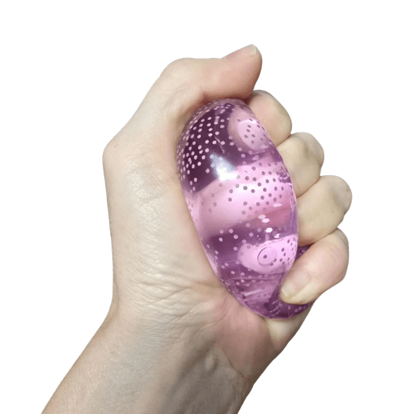Smooshos Super Squeeze Glow in the Dark Heart - Fun Fidgets