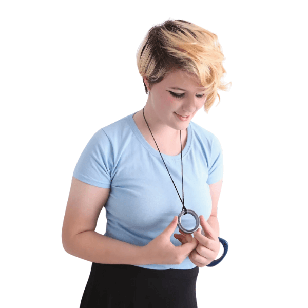 Chewigem Realm Ring Chew Necklace - Fun Fidgets | Sensory Toys and Fidgets