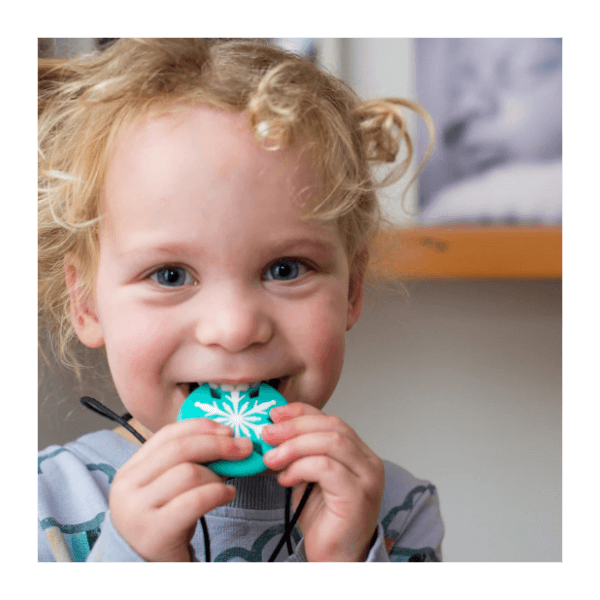 Snowflake Pendant Chew Necklace | Fun Fidgets - Fun Fidgets | Sensory ...