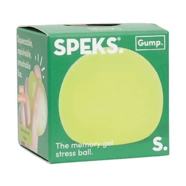 Speks Gump Memory Gel Stress Ball - Fun Fidgets | Sensory Toys and Fidgets